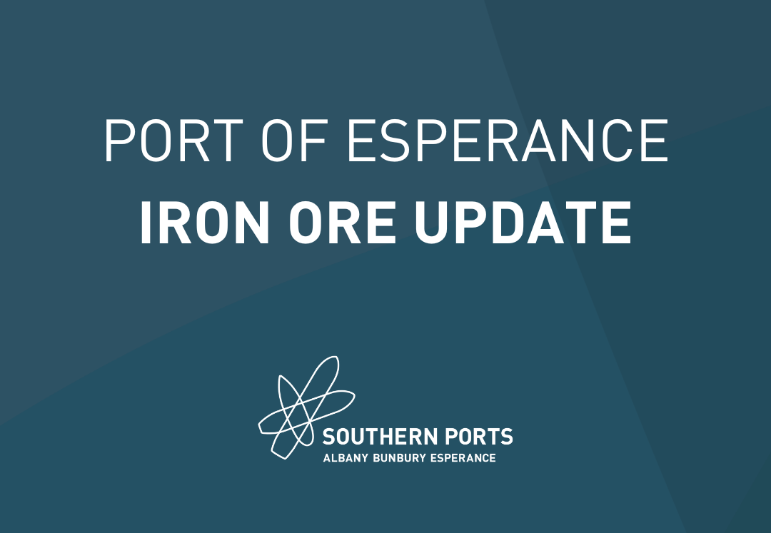 Iron ore update | Southern Ports